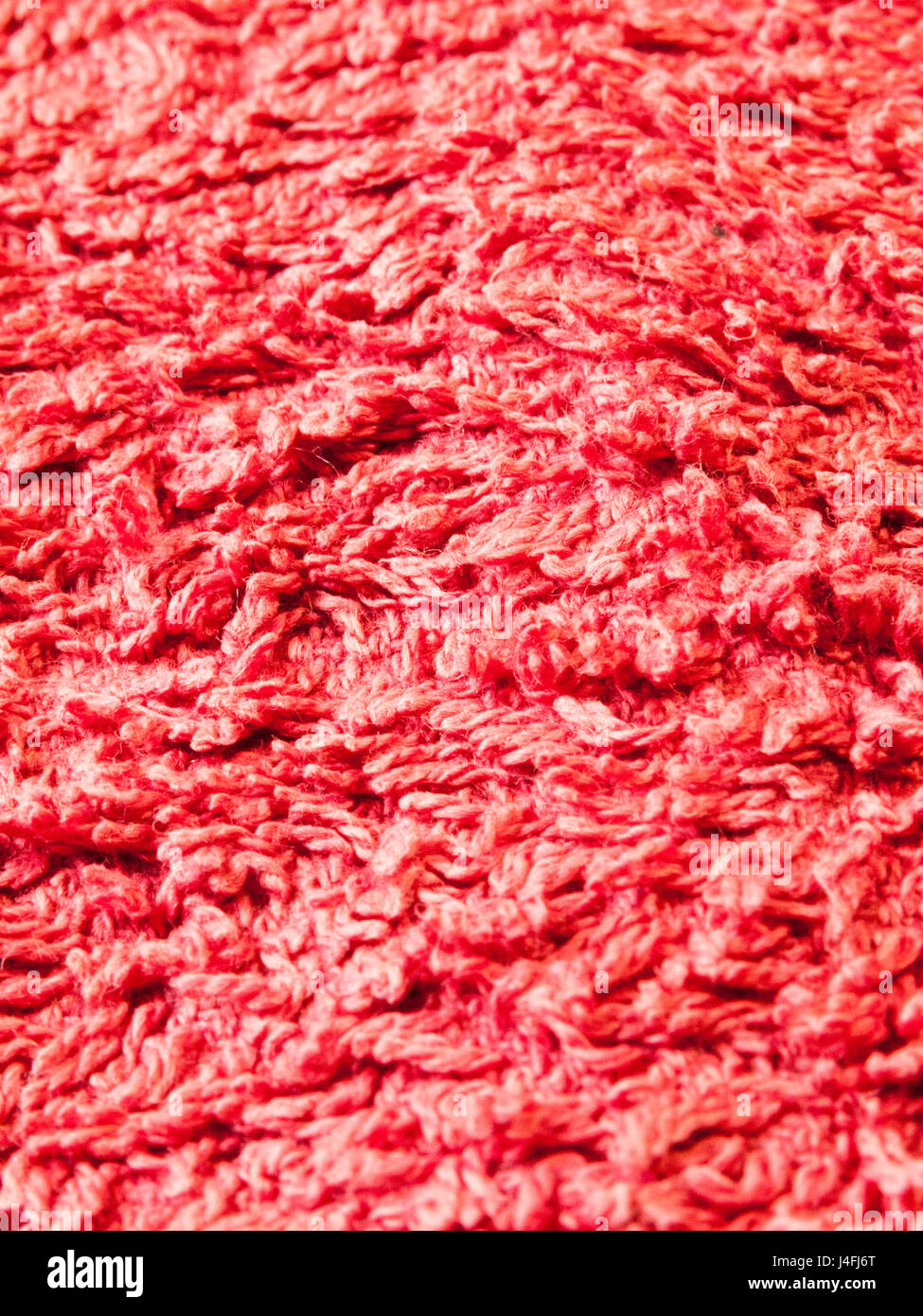macro close up studio fabric red cotton wool close up texture Stock ...