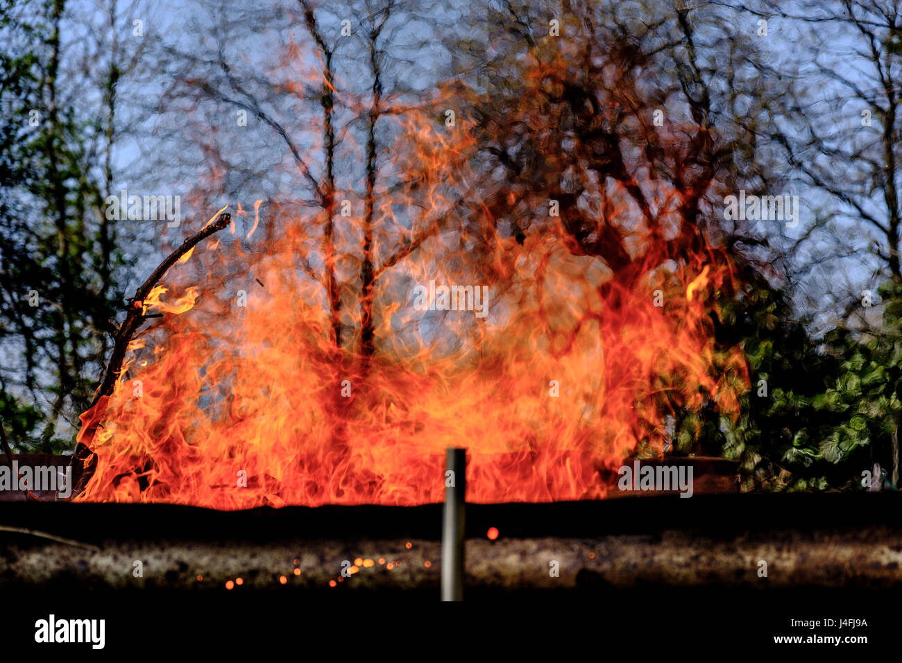 Purification by fire hi-res stock photography and images - Alamy