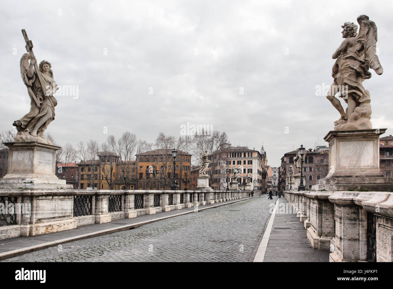Holy angel castle bridge rome italy europe hi-res stock photography and ...