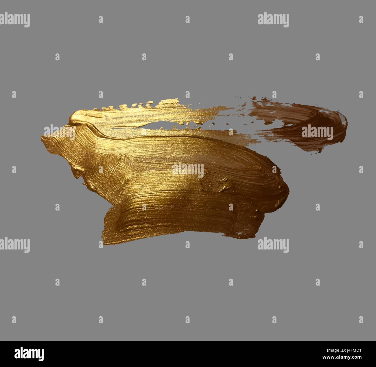Gold paint splash Stock Vector Images - Alamy