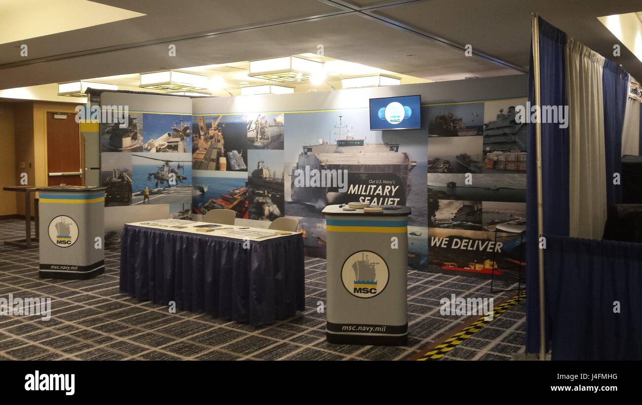 A graphic design presentation produced for Military Sealift Command to ...