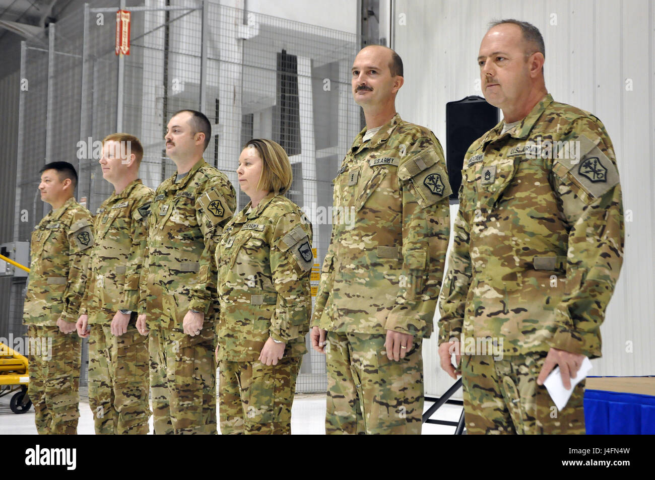 Members of South Dakota Army National Guard Detachment 48 of the ...