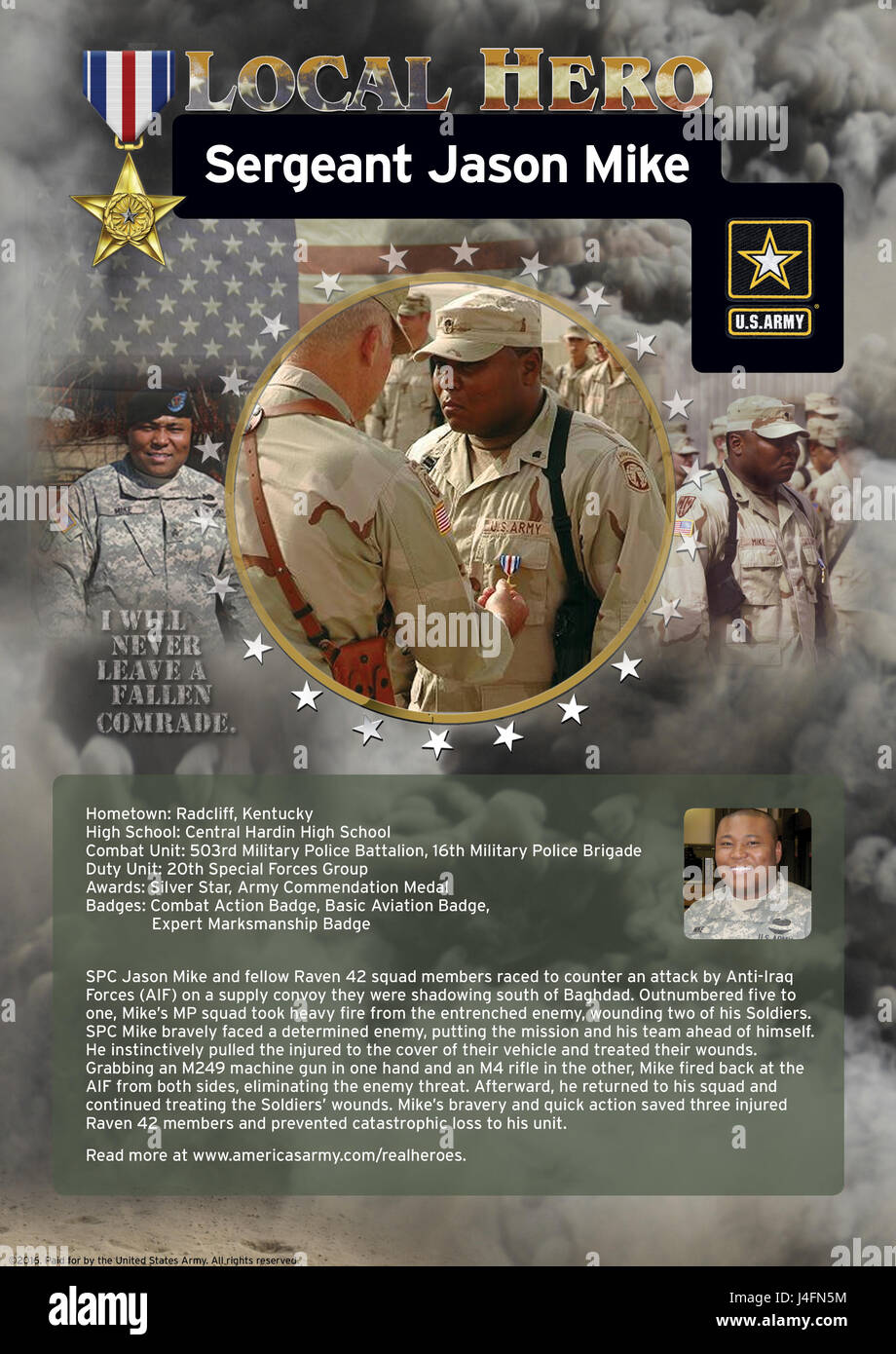 U.S. Army Recruiting Center poster Stock Photo - Alamy