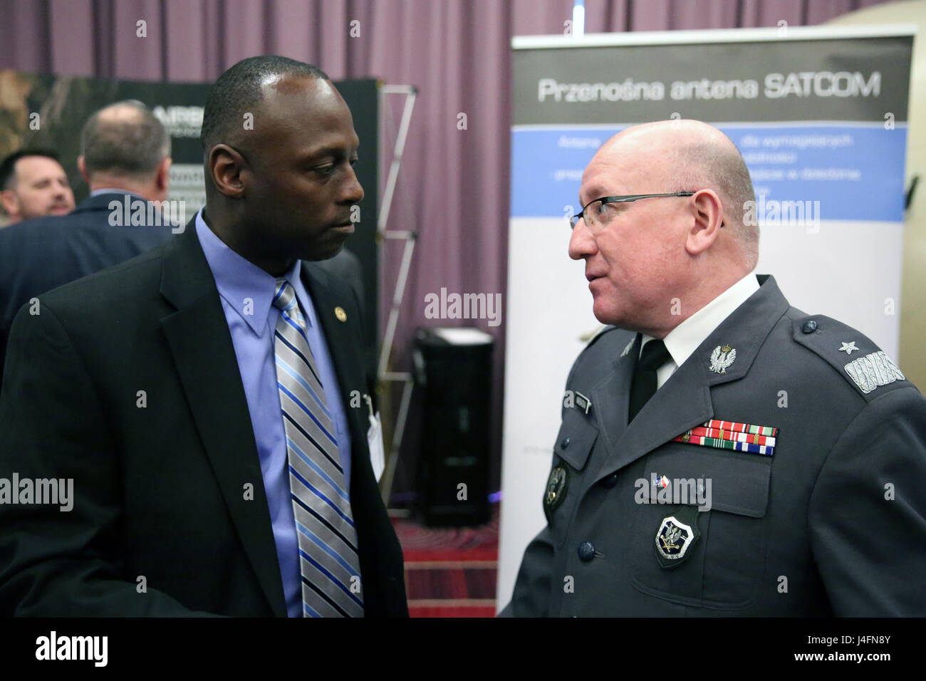 U.S. Army Col. Jimmy L. Hall Jr. commander of 5th Signal Command ...