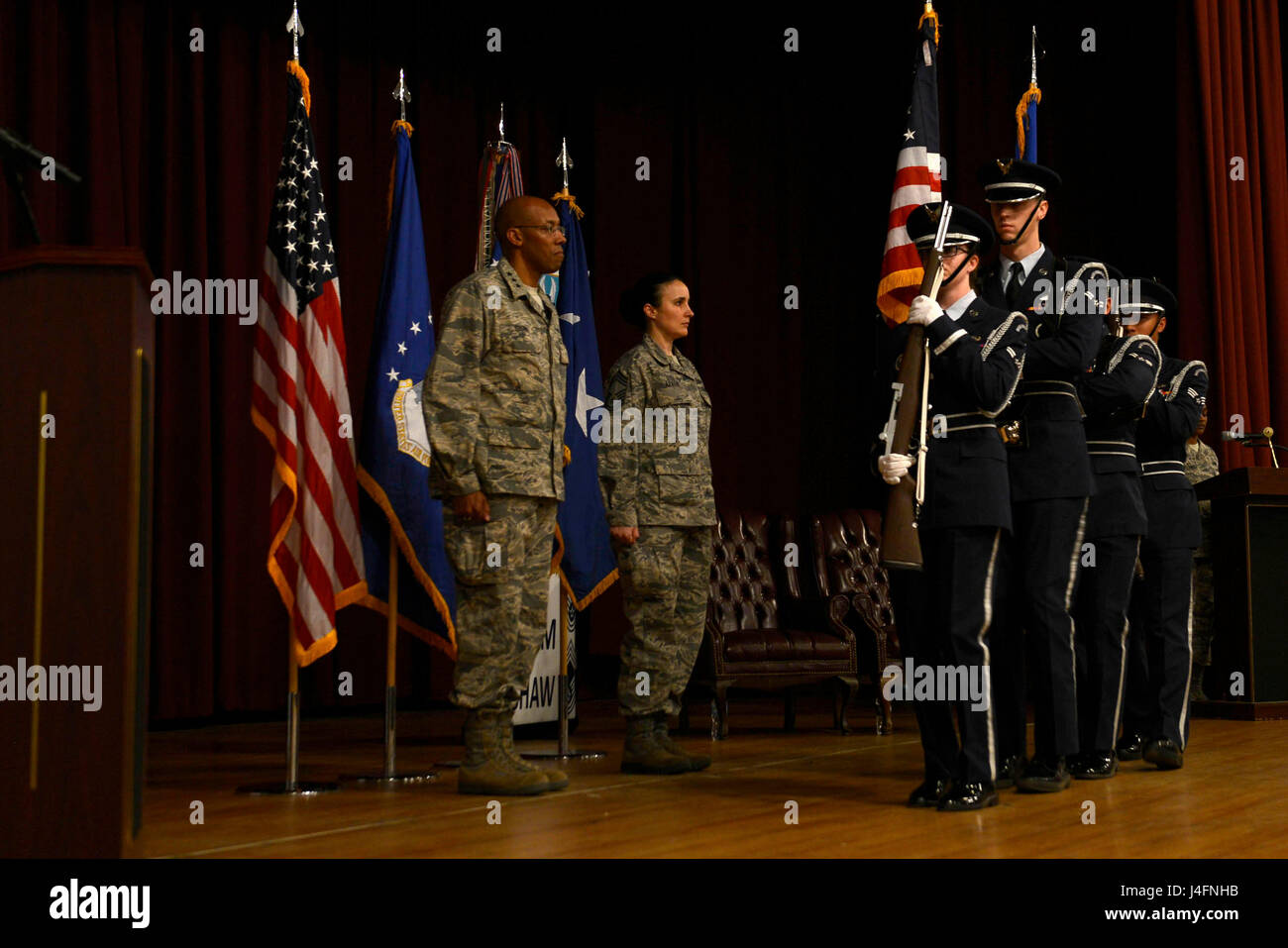 U.S. Air Force Lt. Gen. Charles Q. Brown Jr., commander, U.S. Air ...