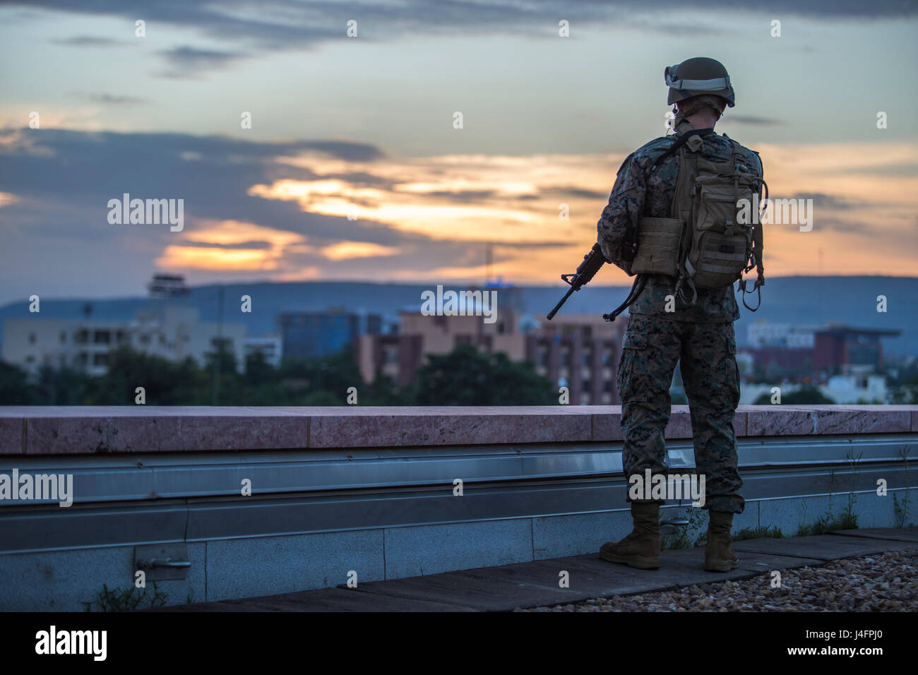 Marine corps embassy security guard hi-res stock photography and images ...