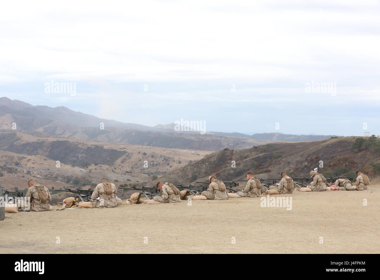 Marines with Company A, Infantry Training Battalion, School of Infantry ...
