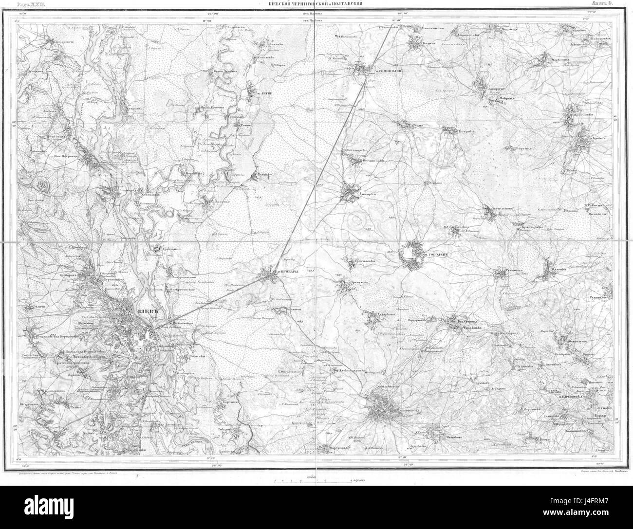 Shubert map R22L09v2 Stock Photo - Alamy