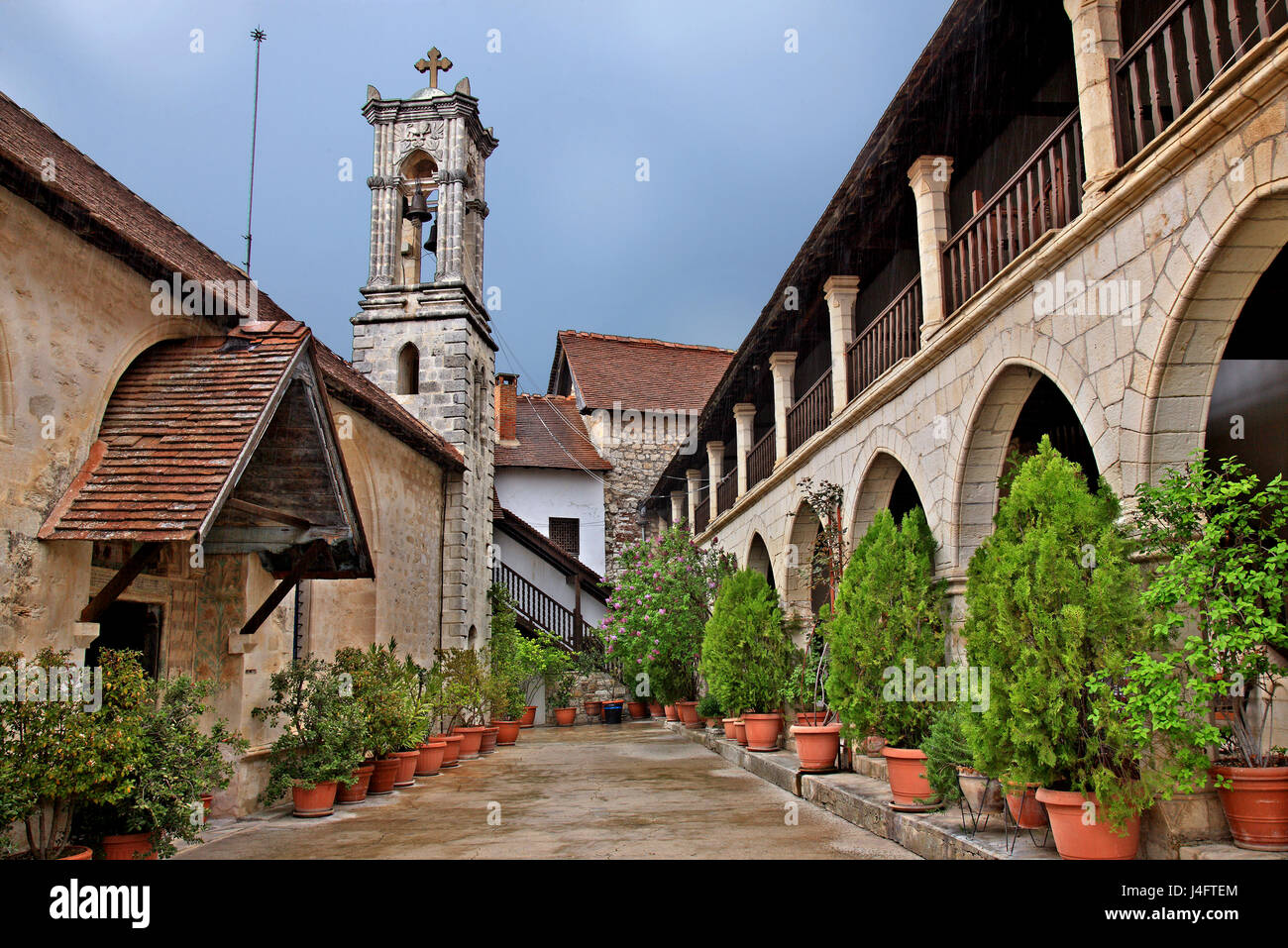 The Monastery of Chrysorrogiatissa (dedicated to "Our Lady of the ...