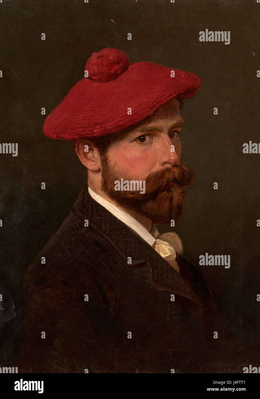 Self-portrait by Alexander Villevalde is a reflection of the artistâ€™s ...