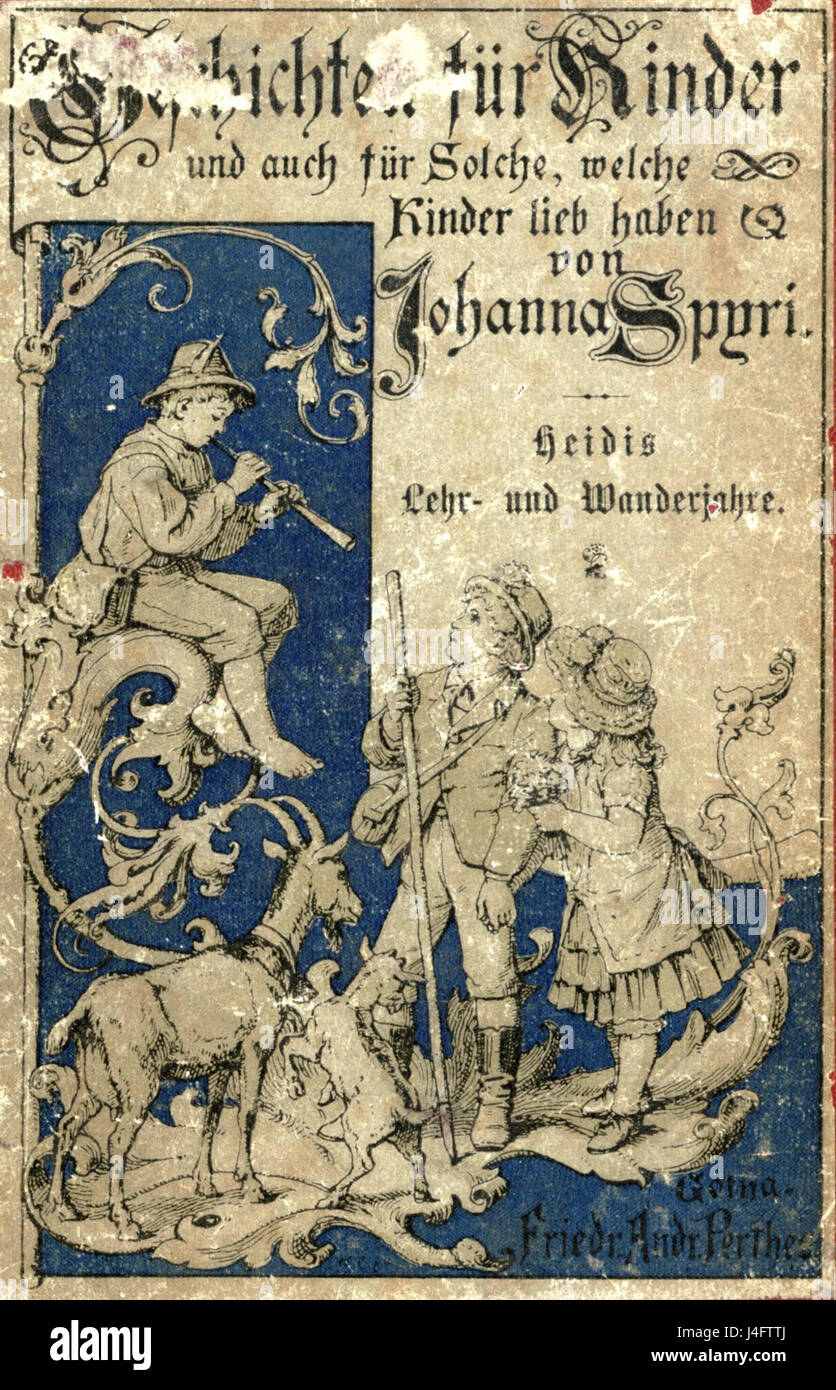 Heidi book cover hi-res stock photography and images - Alamy