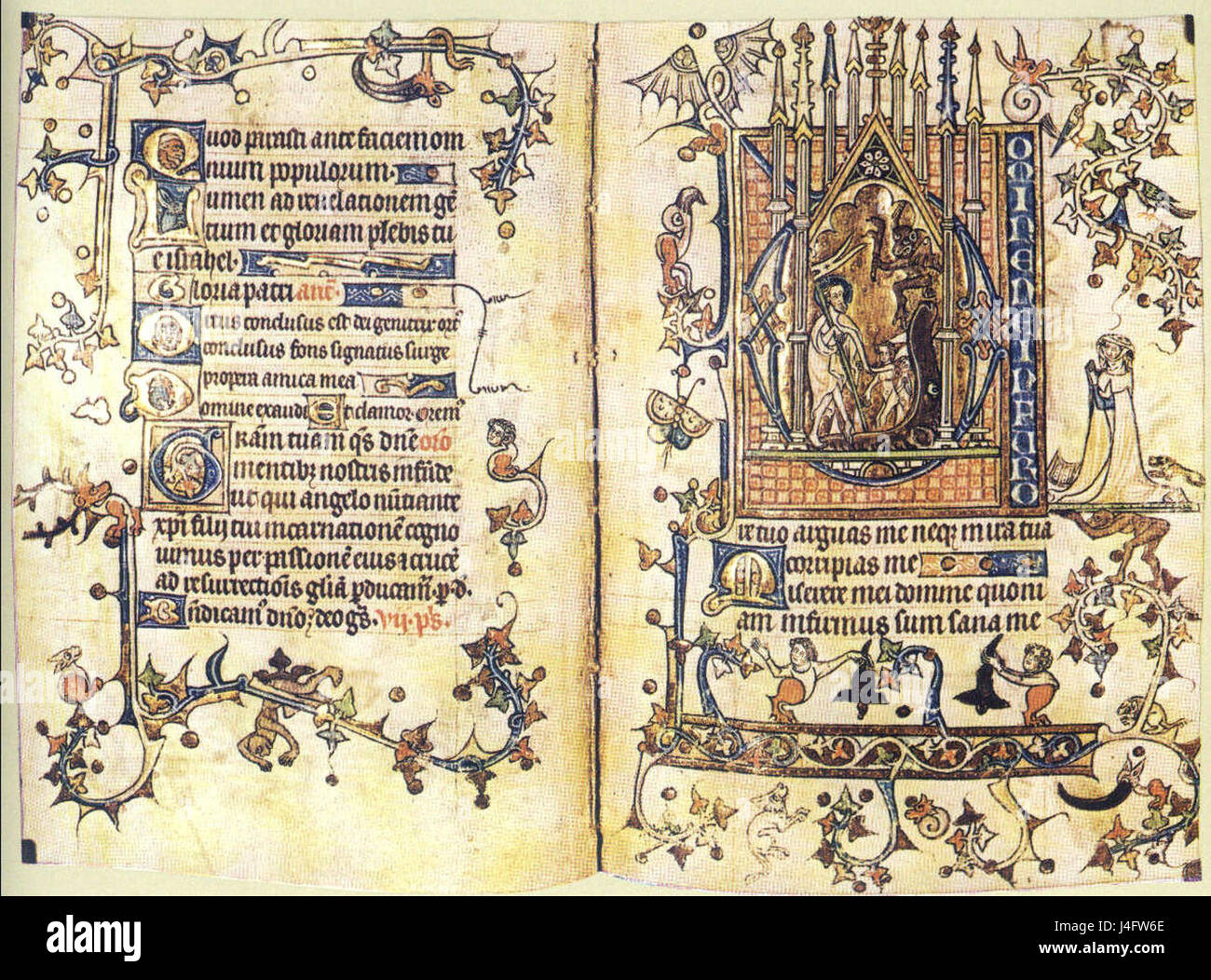 Medieval european manuscript hi-res stock photography and images - Alamy