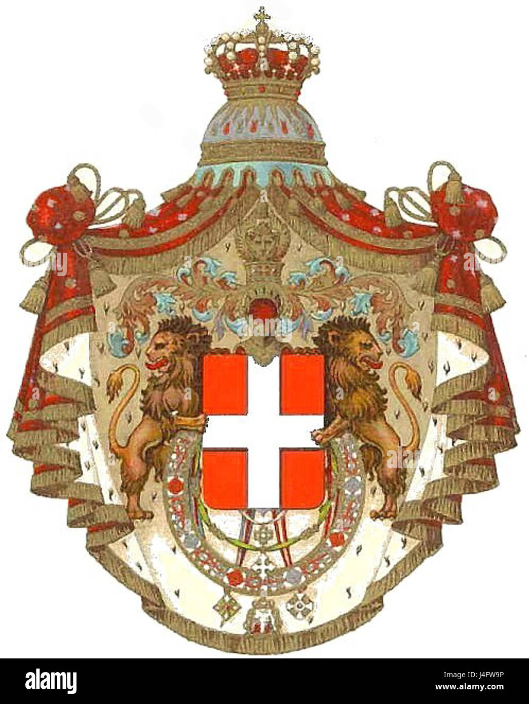 Stemma regno d'italia Stock Photo - Alamy