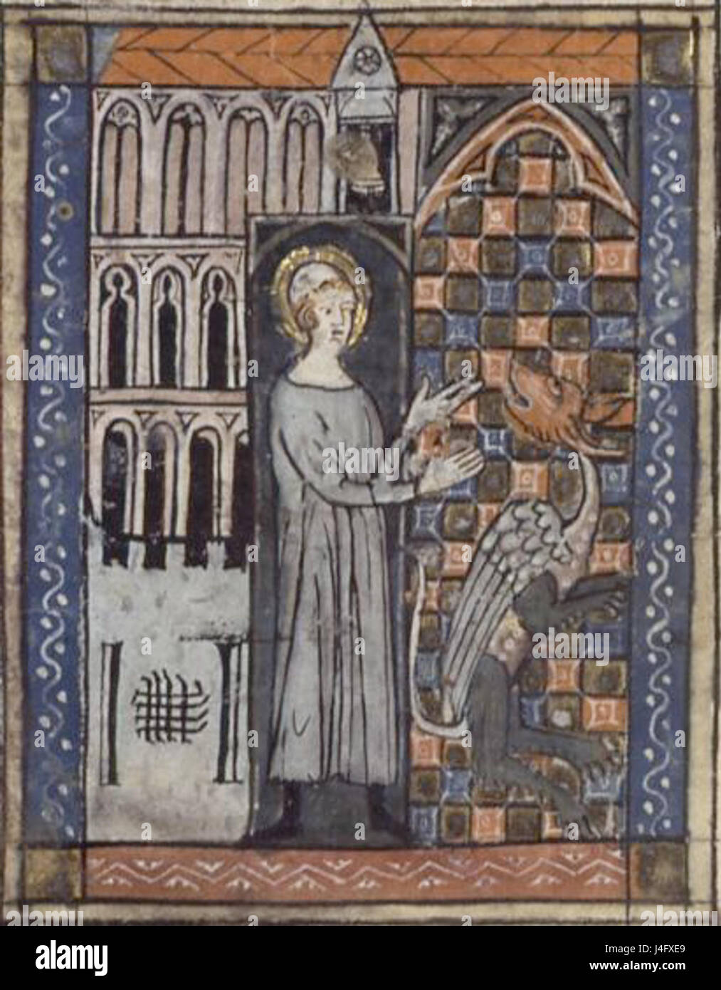 This refers to a historical or religious figure, Saint Amandus, who was ...