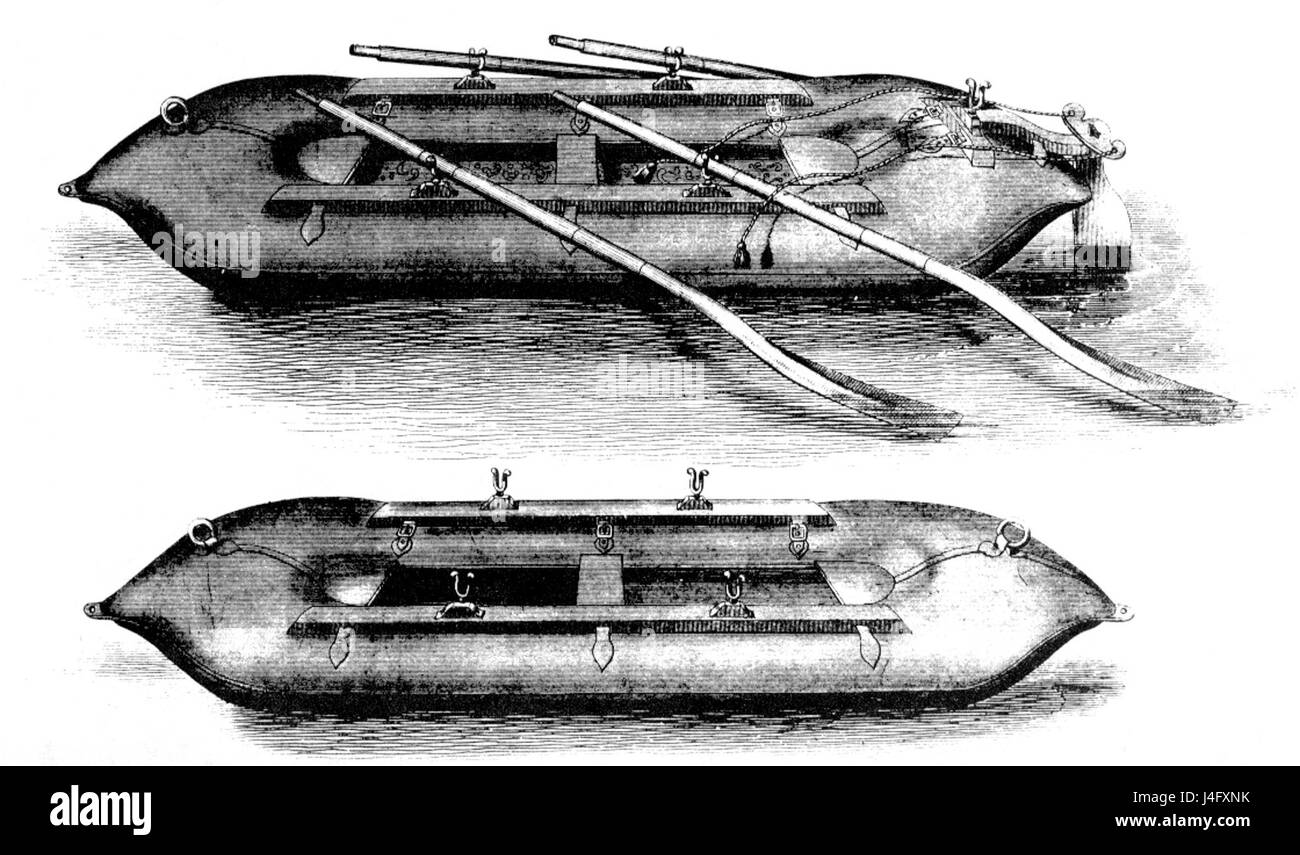 TH rubber raft Stock Photo - Alamy