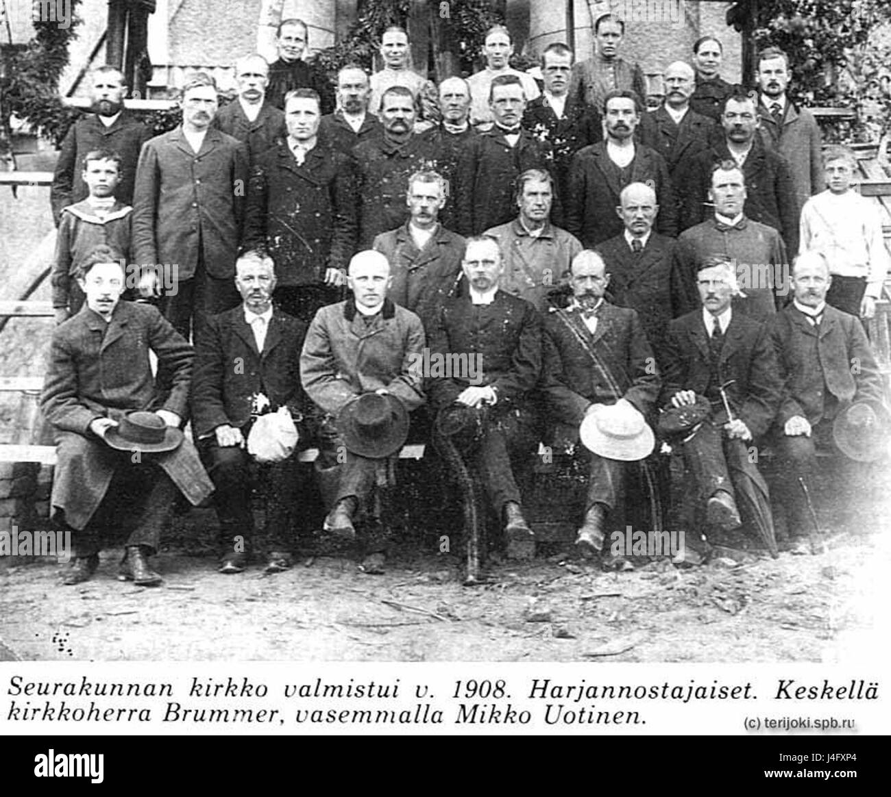 Terijoki kirha 1908 Stock Photo - Alamy