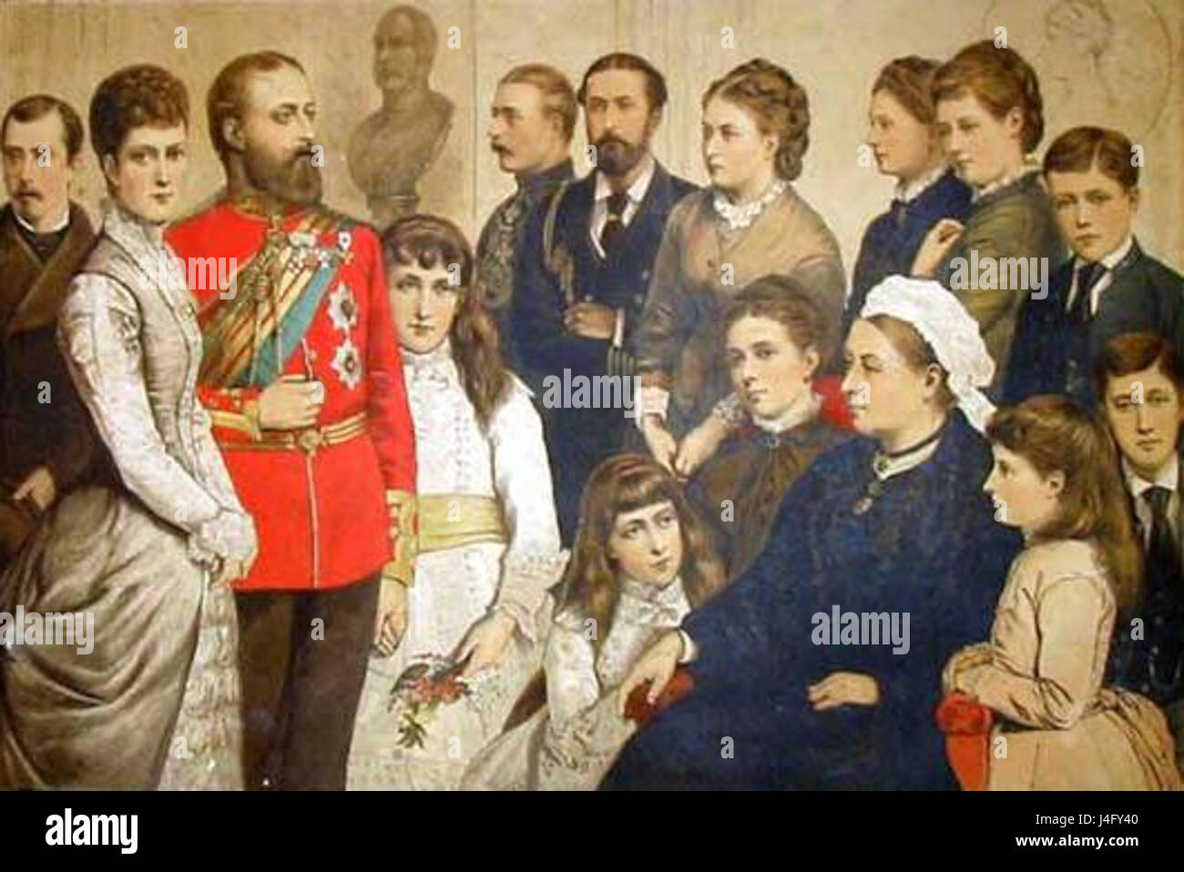 Edward vii family tree hi-res stock photography and images - Alamy