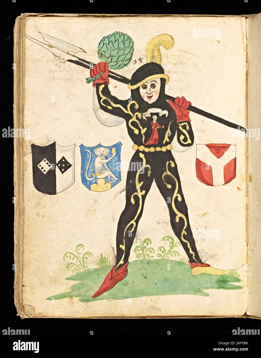 Schembartlauf Getty Research Library 34 Stock Photo - Alamy