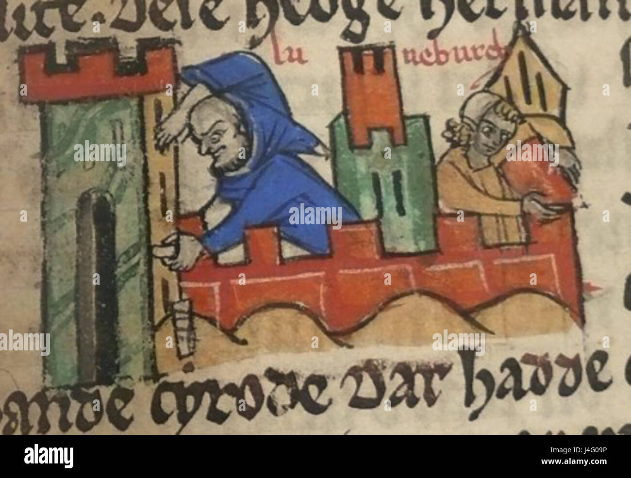 Sachs Weltchronik is a historical manuscript, detailing the events of ...