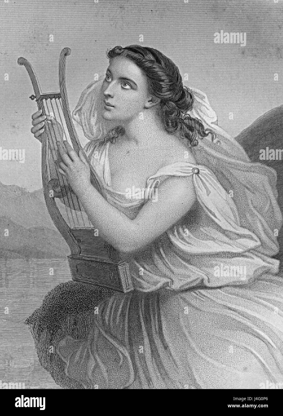 The Sappho drawing refers to artistic representations of the ancient ...