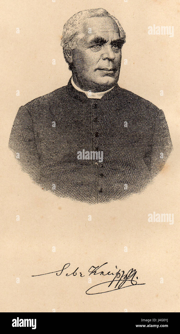 Sebastian Kneipp was a Bavarian priest and naturopath who developed a ...