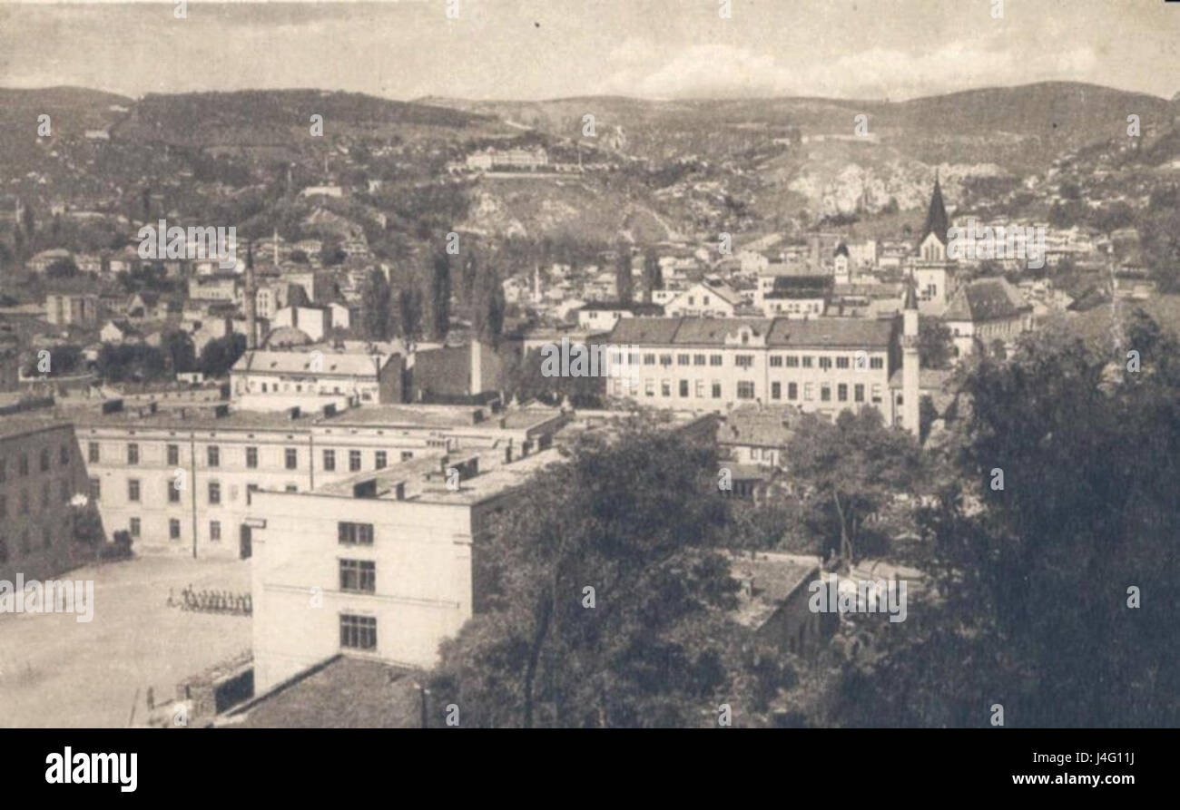 Sarajevo in 1934 depicts the city during the interwar period ...