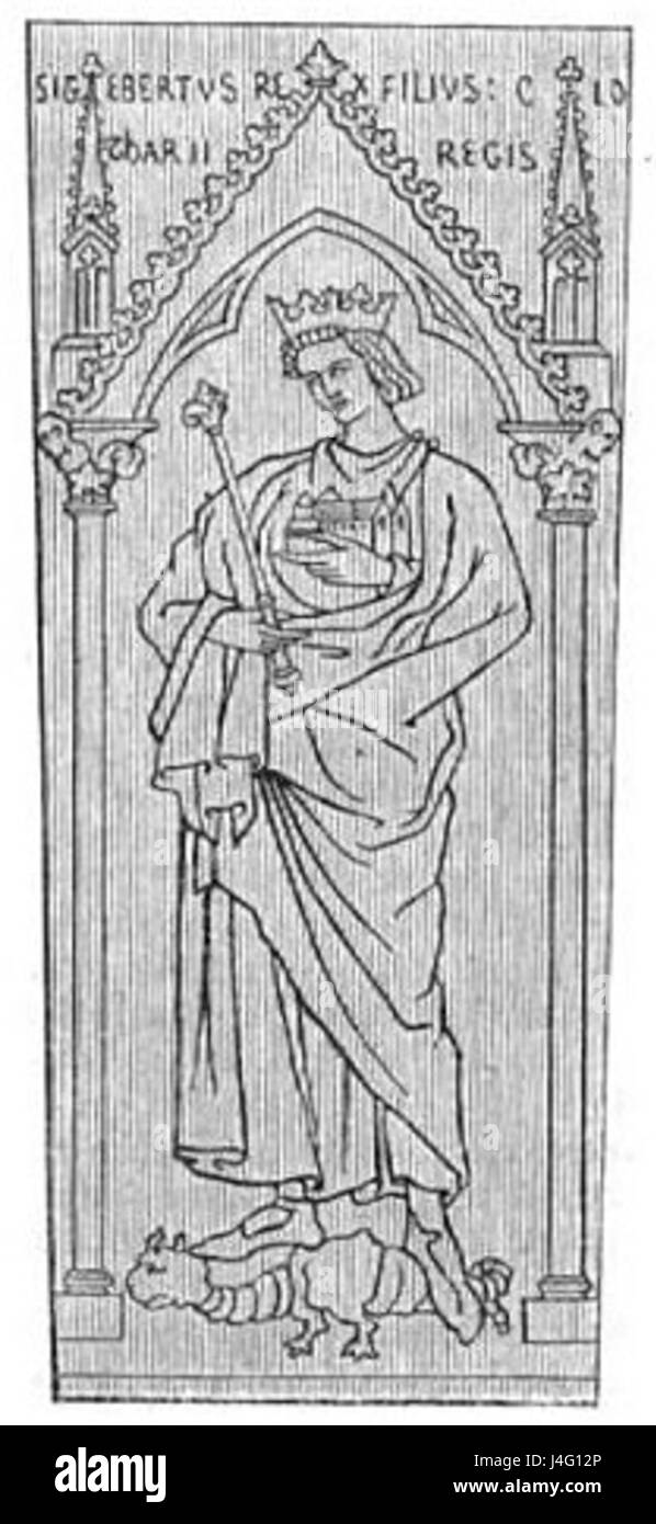 Sigebert saint hi-res stock photography and images - Alamy