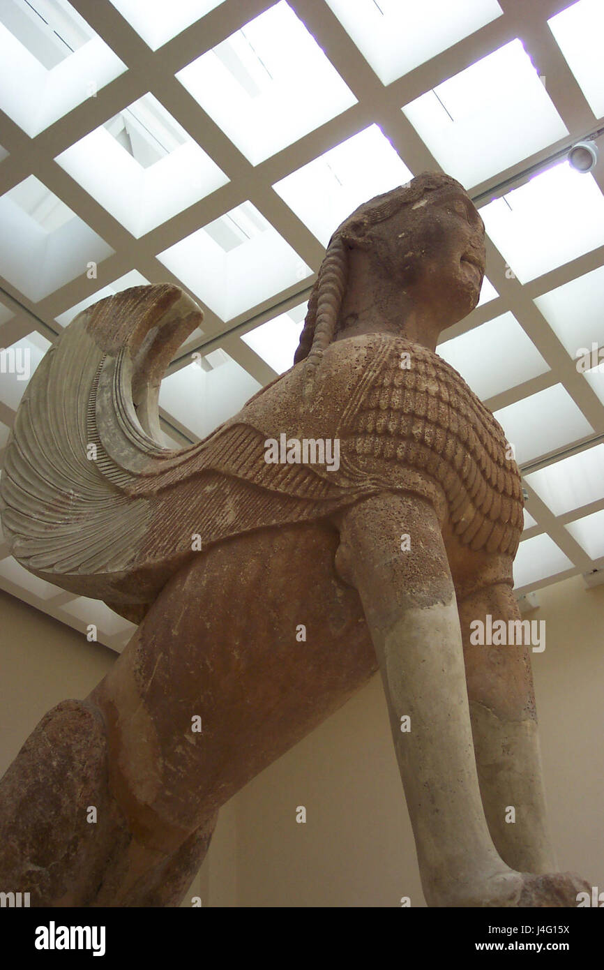 Sphinx of the naxians hi-res stock photography and images - Alamy