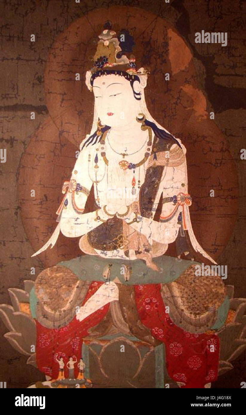 Samantabhadra is a revered figure in Mahayana Buddhism, known as the ...