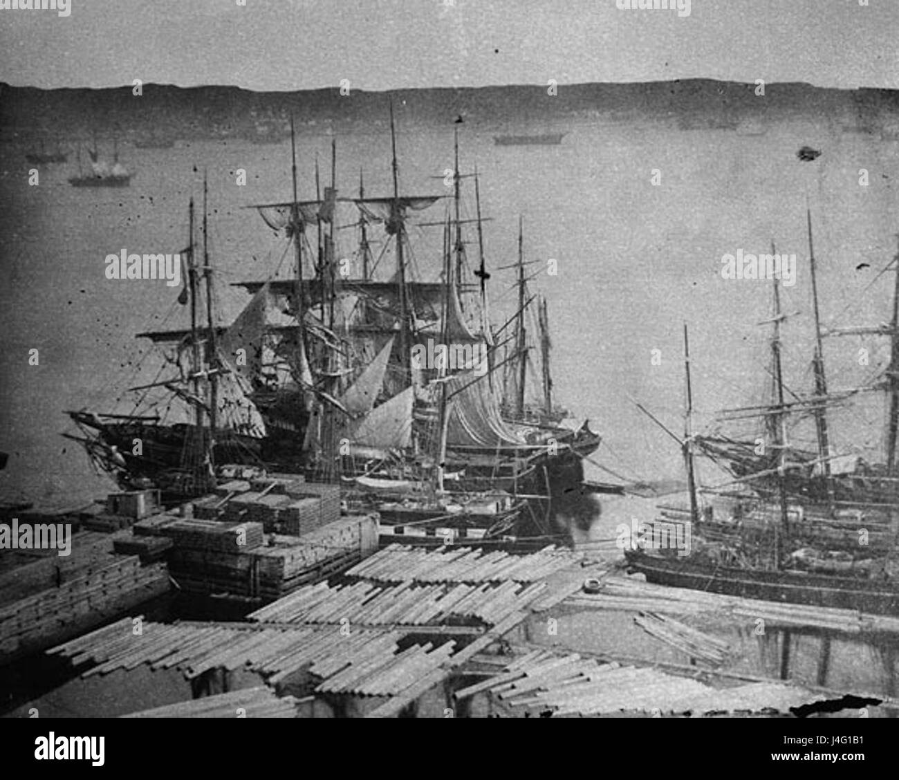 Canadian timber industry Black and White Stock Photos & Images - Alamy