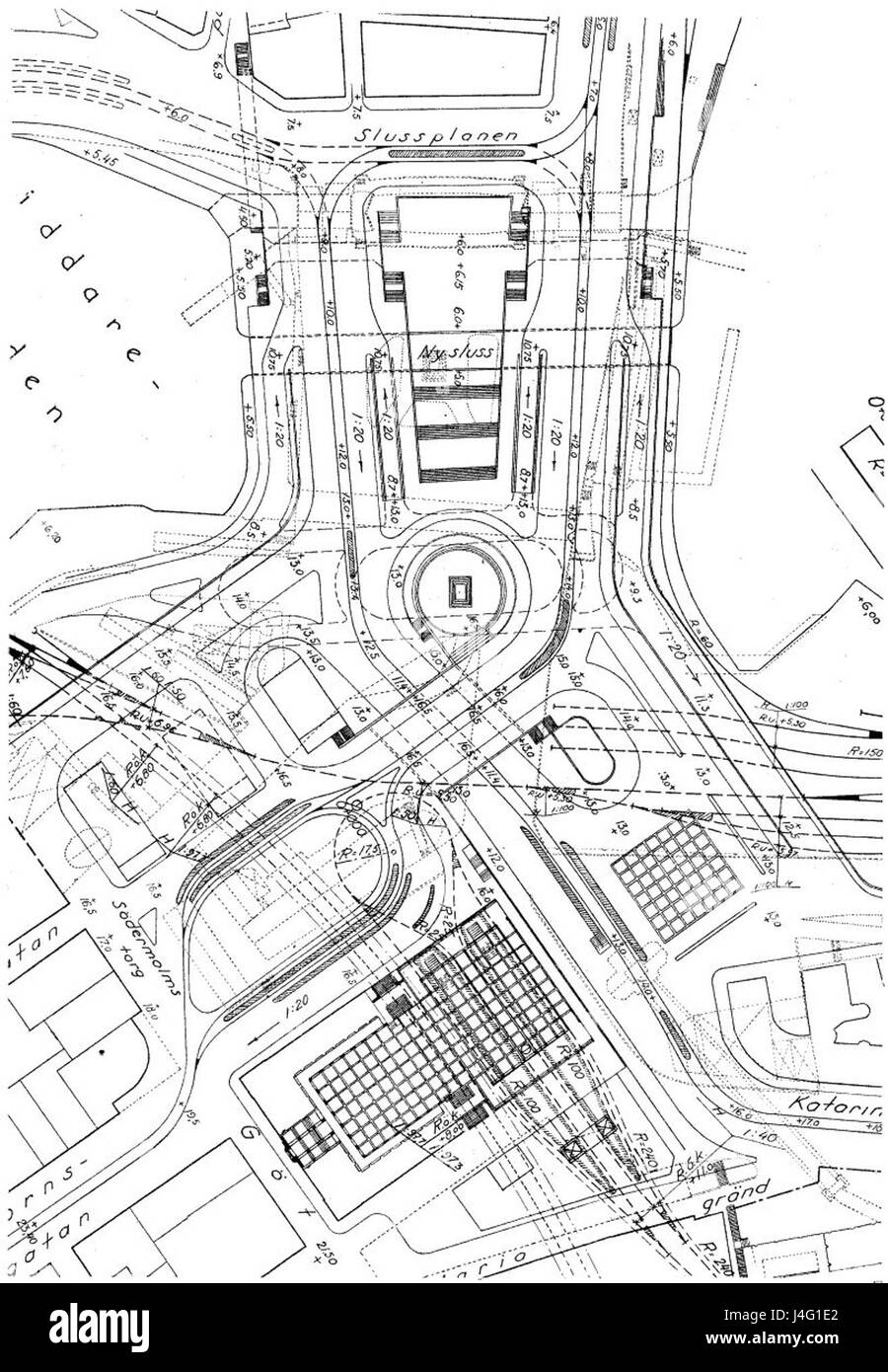Slussen is an area in Stockholm, Sweden, known for its historical and ...