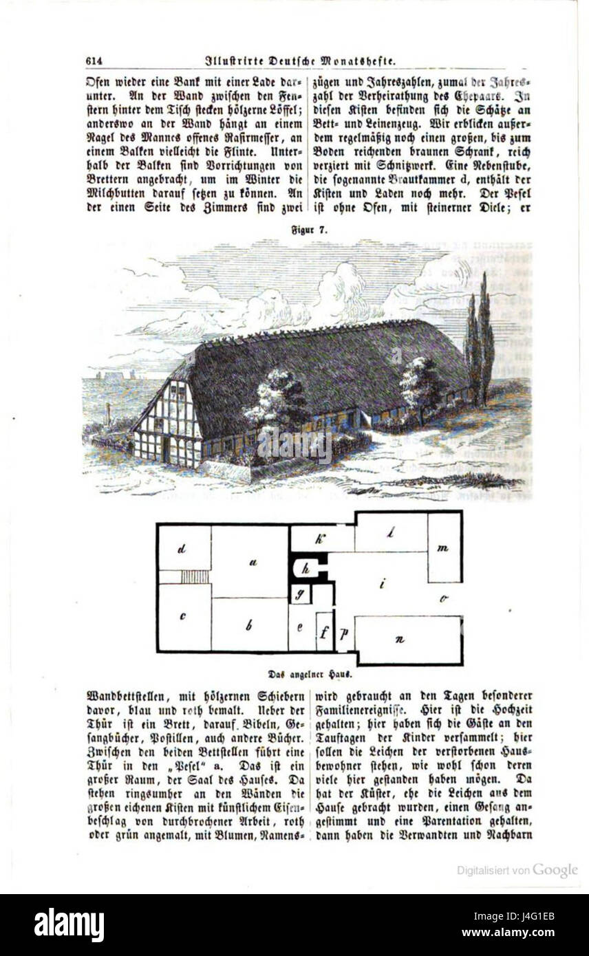 Sh angelner haus Stock Photo - Alamy