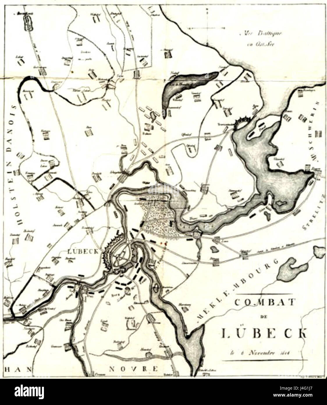 Luebeck Map High Resolution Stock Photography and Images - Alamy