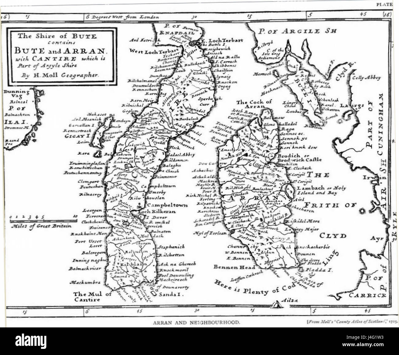 Shire of Bute Stock Photo - Alamy