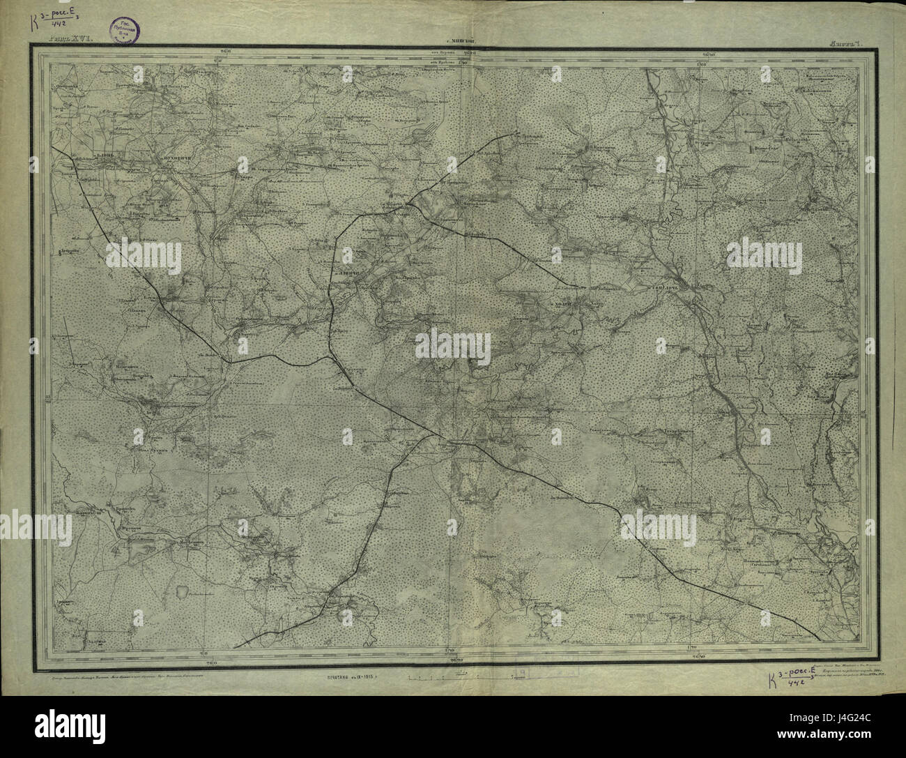 The Shubert map R16L07 is a historical cartographic document that ...