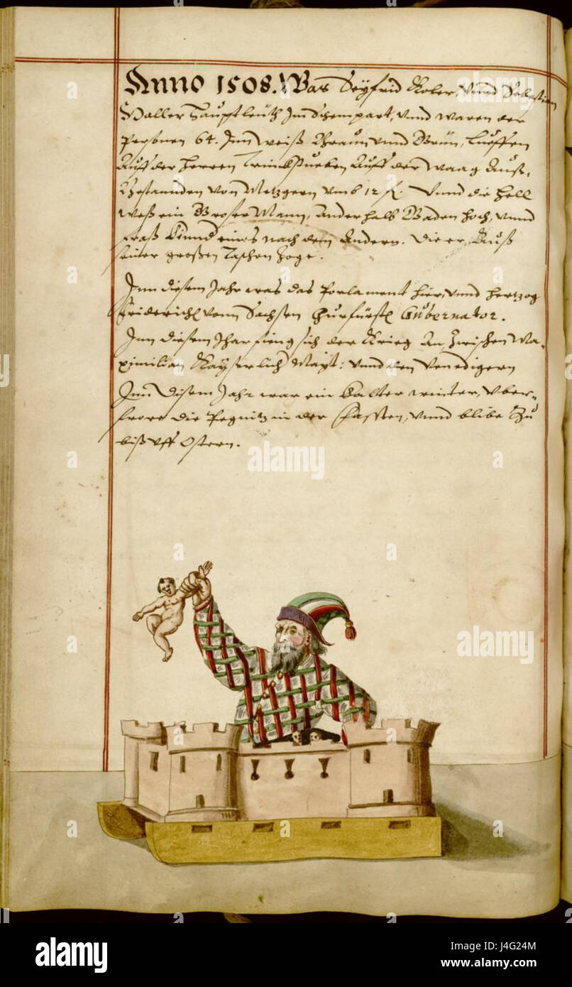 The 'Schembartbuch' is a medieval manuscript preserved in the ...