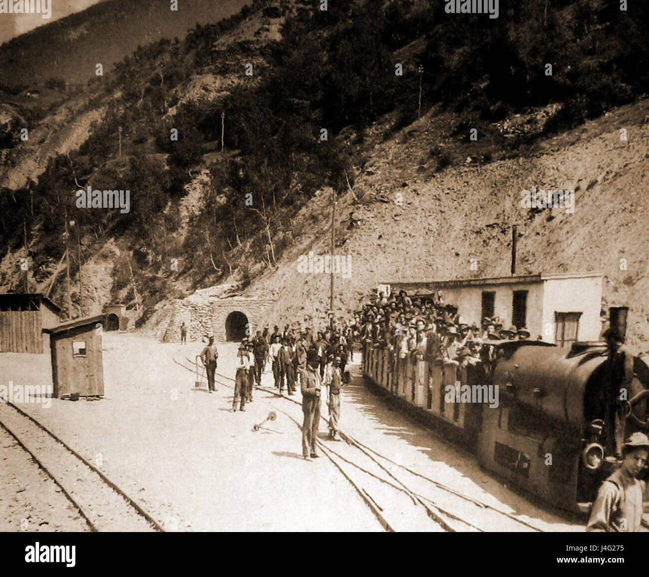 Simplon tunnel hi-res stock photography and images - Alamy