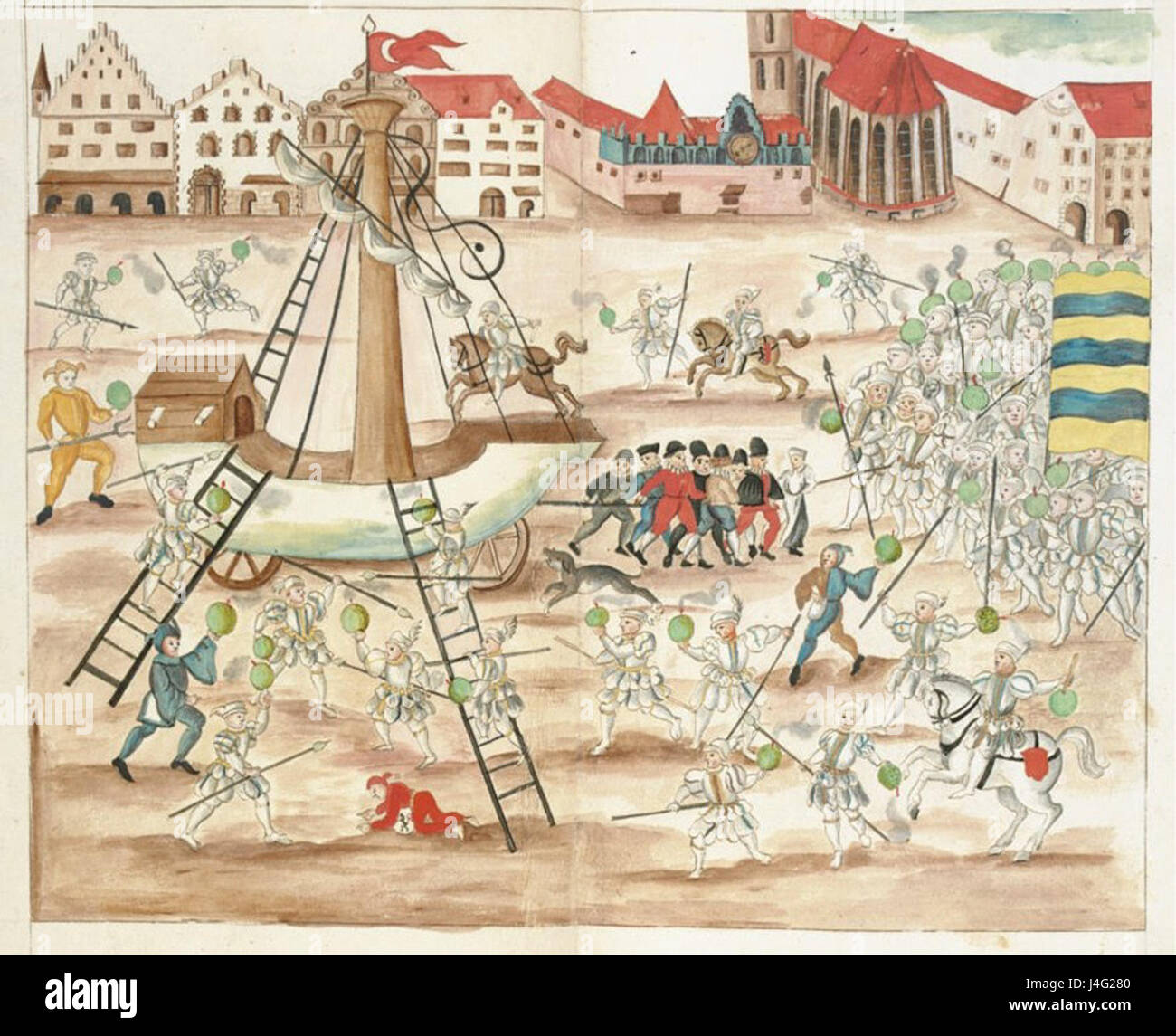 The Schembertbuch 16 is a medieval manuscript containing important ...