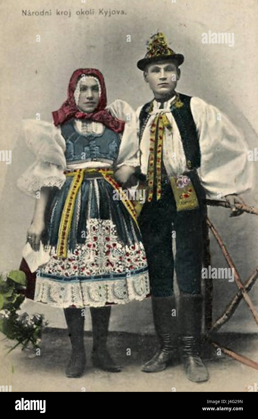 Slovaks from Kyjov Stock Photo - Alamy