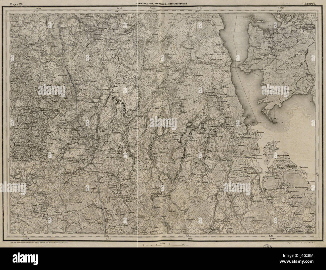 Shubert map R06L06v2 Stock Photo - Alamy