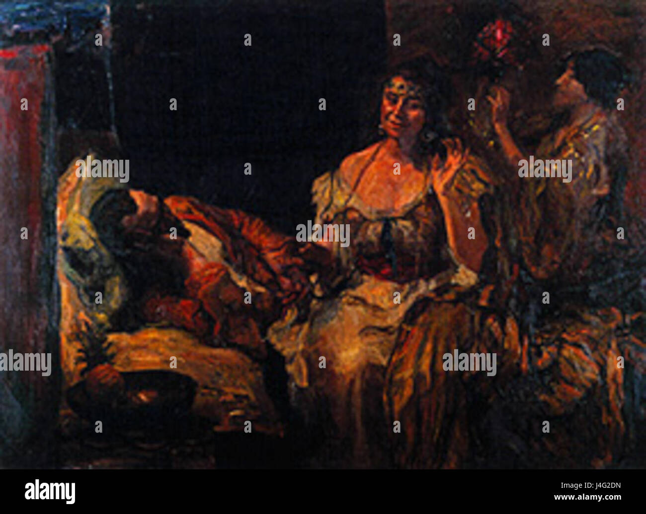 *Scheherezade Tells Her Stories* is a reference to the legendary ...