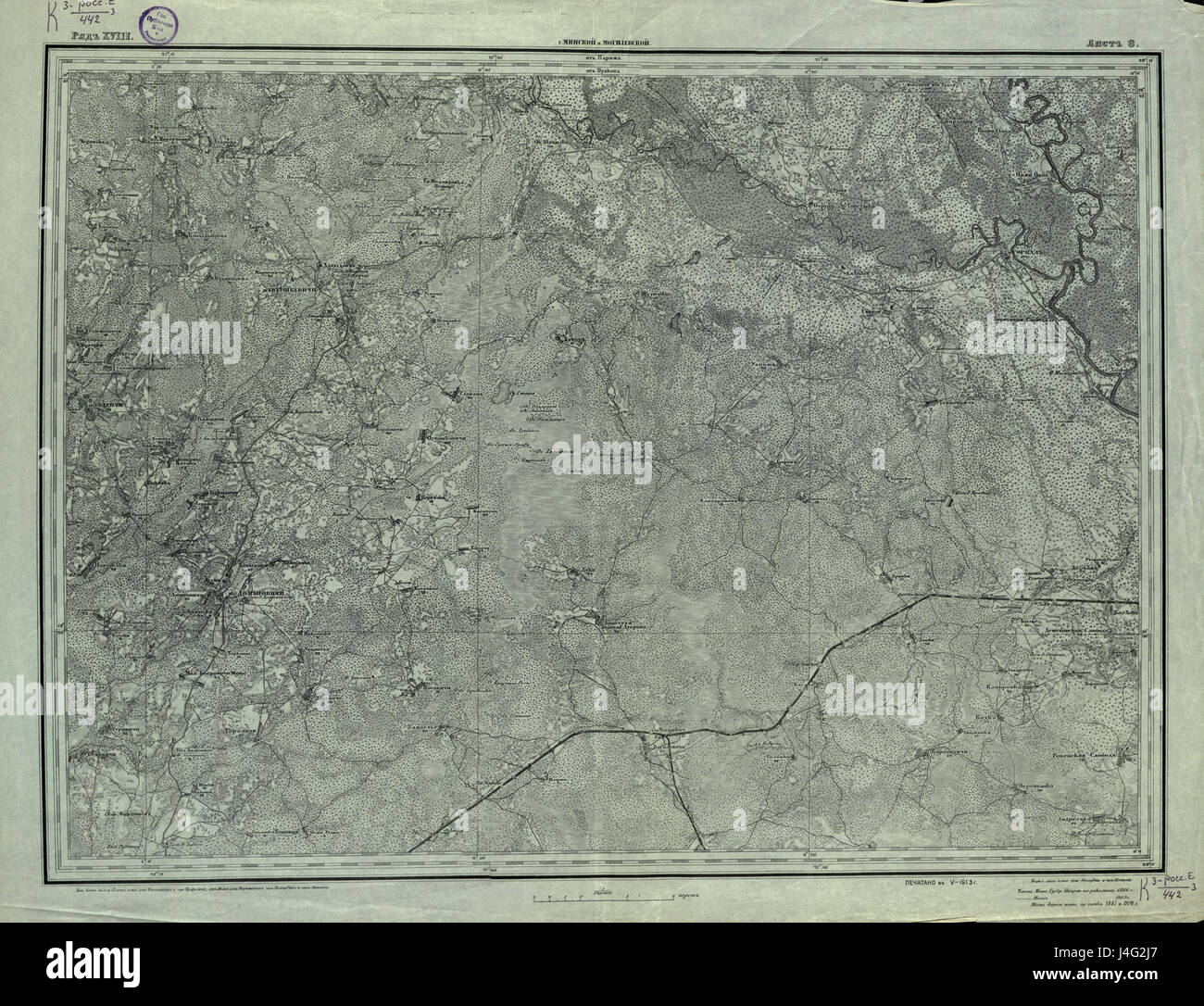 The Shubert map R18L08 is a detailed historical map showing ...