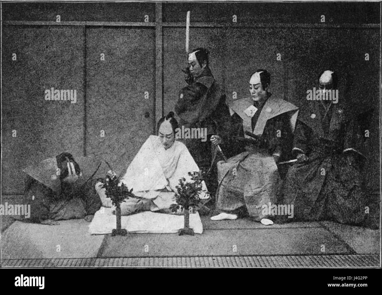 Samurai harakiri japan Black and White Stock Photos & Images - Alamy