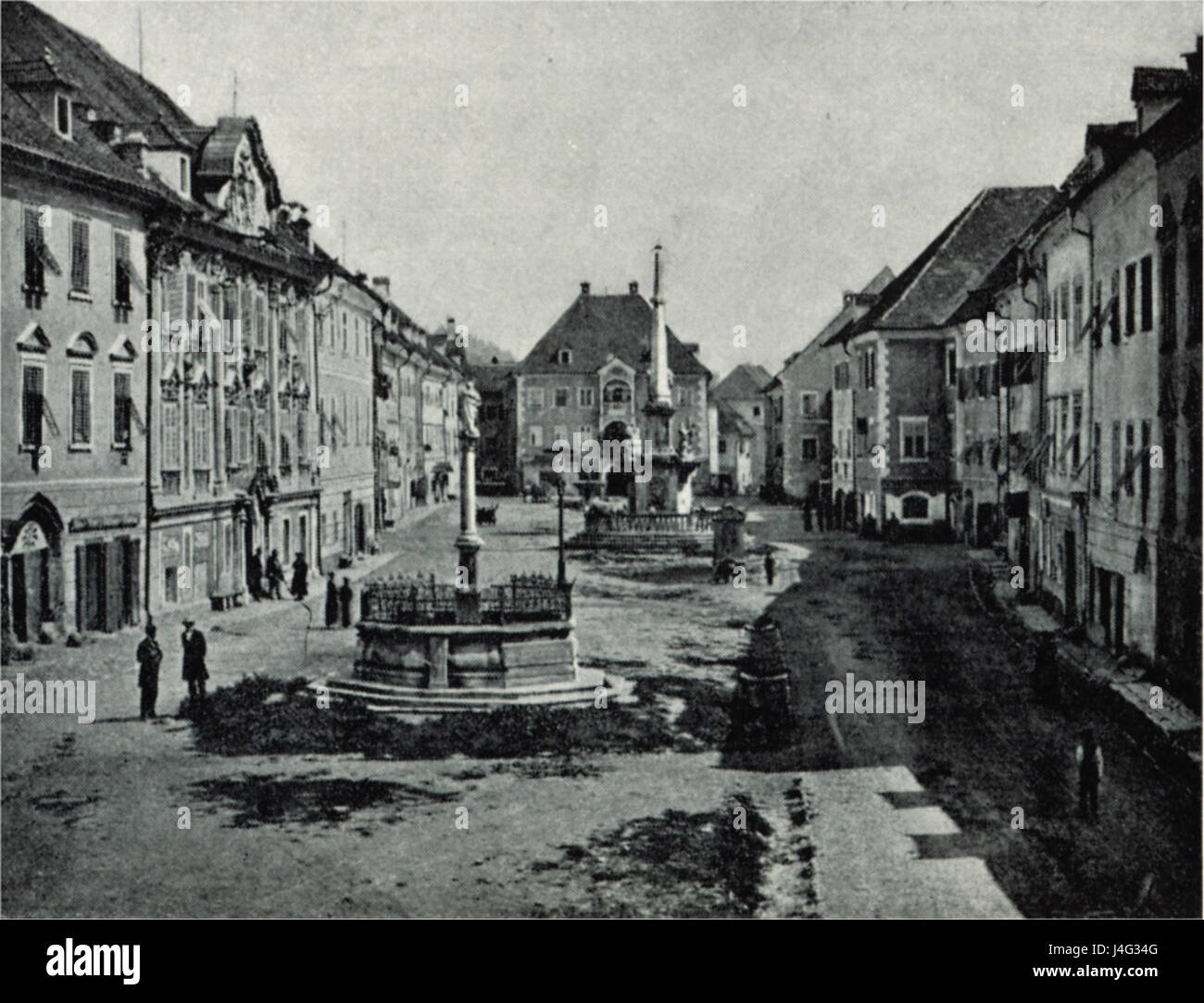 St.Veit an der Glan um 1898 Stock Photo - Alamy
