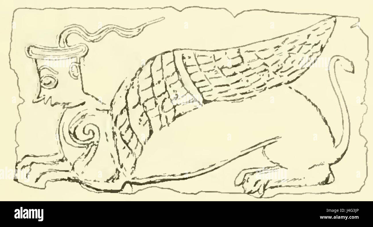 Sphinx, British Museum No. 0772 Stock Photo - Alamy