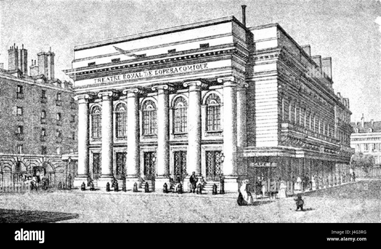 Salle Favart, built in 1840, is a prominent opera house located in ...