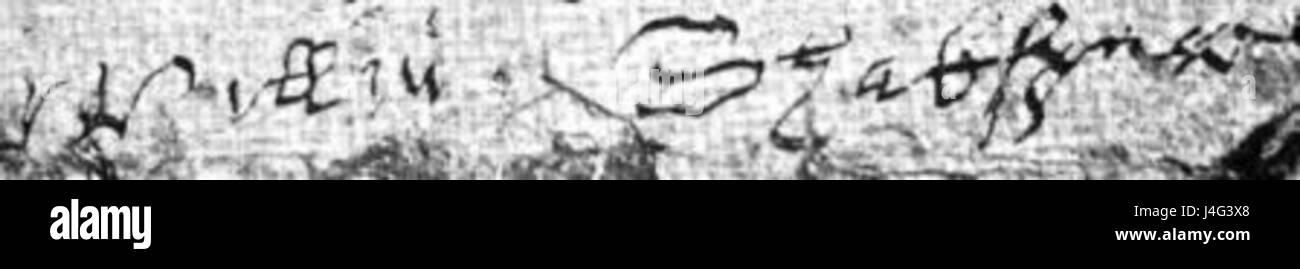 Shakespeare signature 5 Stock Photo - Alamy