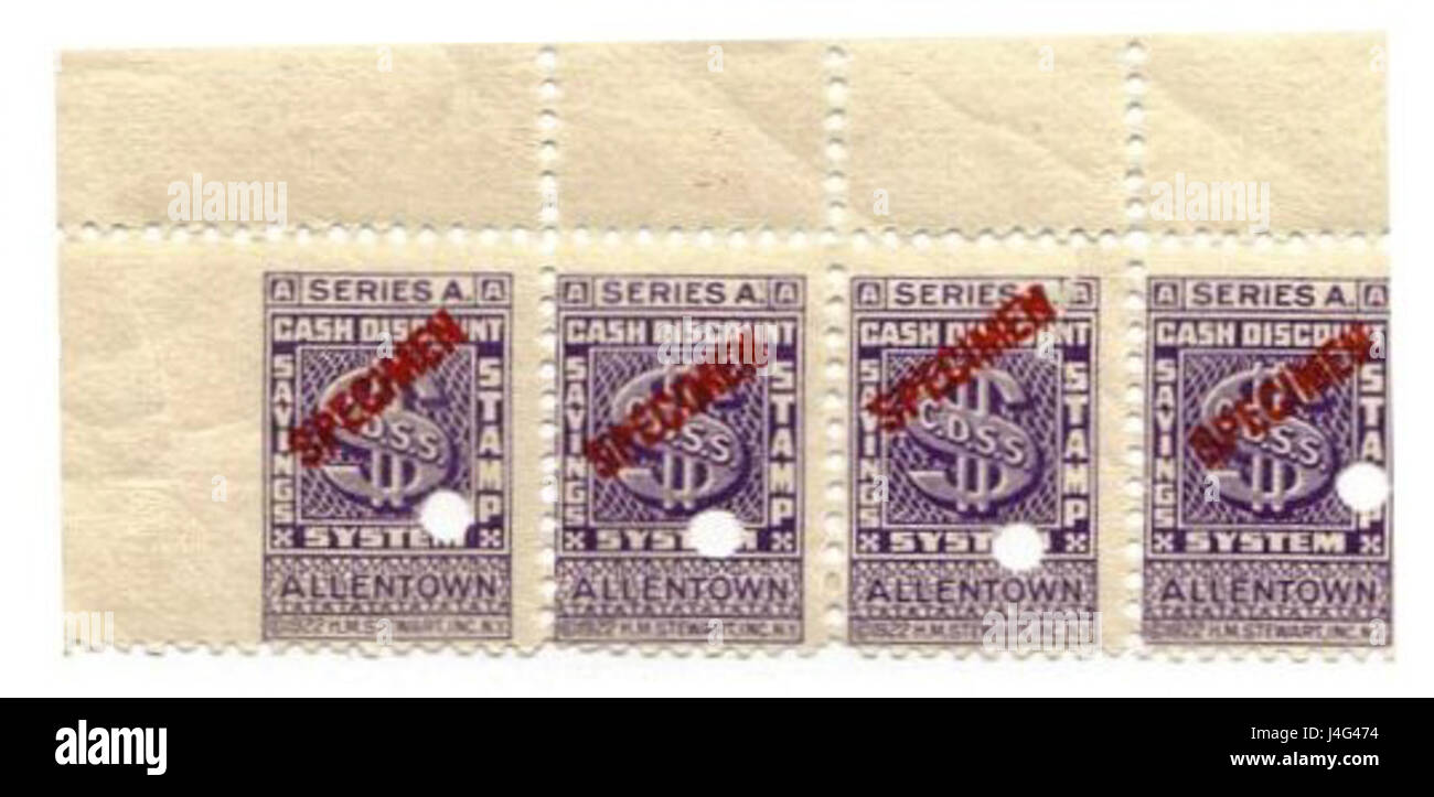 Savings stamps hi-res stock photography and images - Alamy