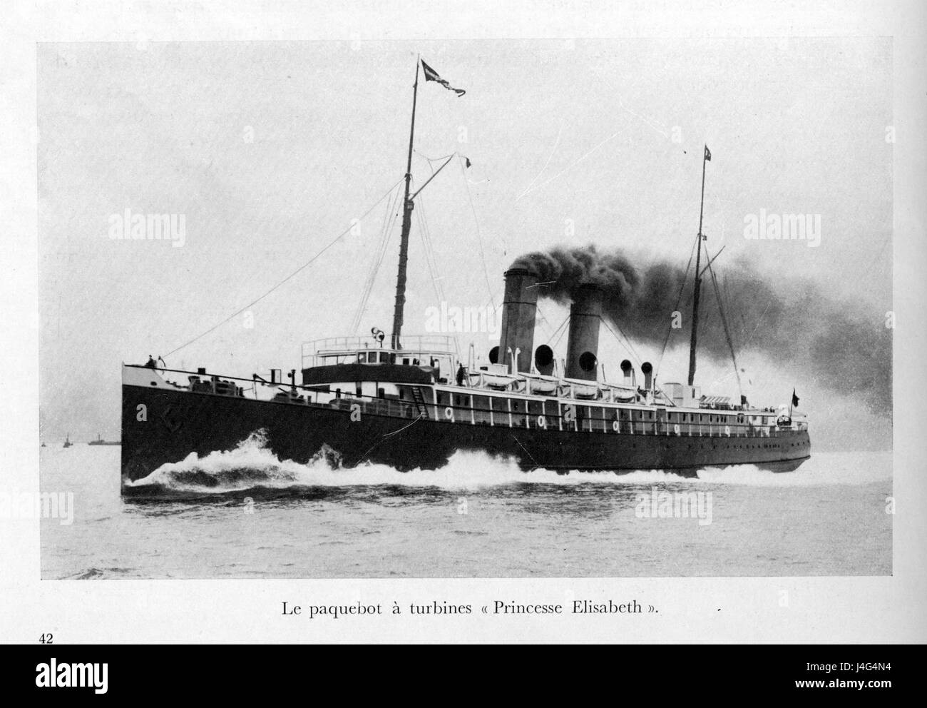 Steamer Ostend Dover 'Princesse Elisabeth' Stock Photo - Alamy