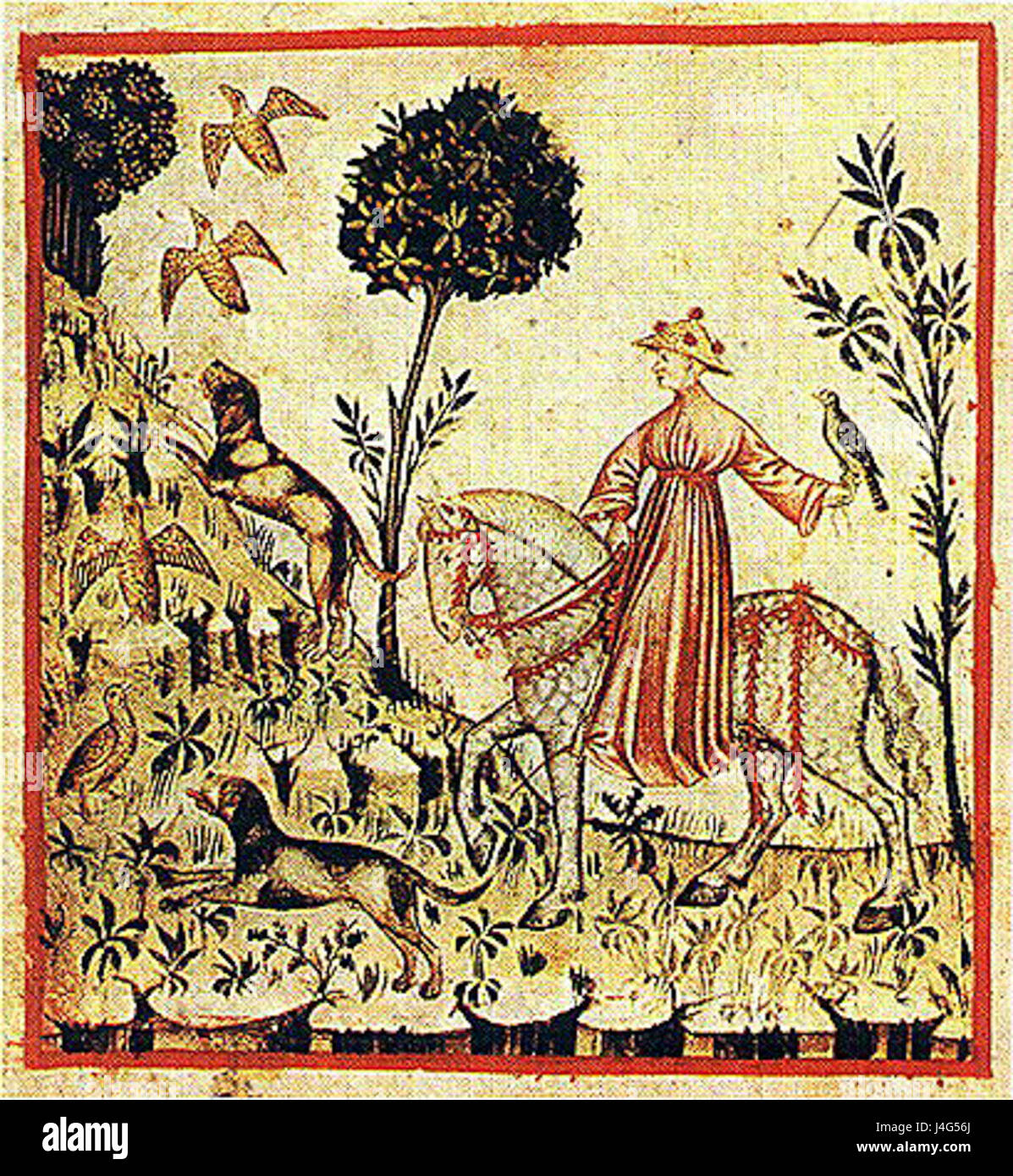 Medieval agriculture manuscript hi-res stock photography and images - Alamy